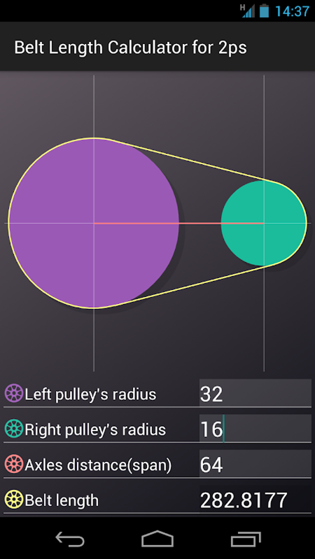 Belt Length Calculator For 2ps APK For Android Download