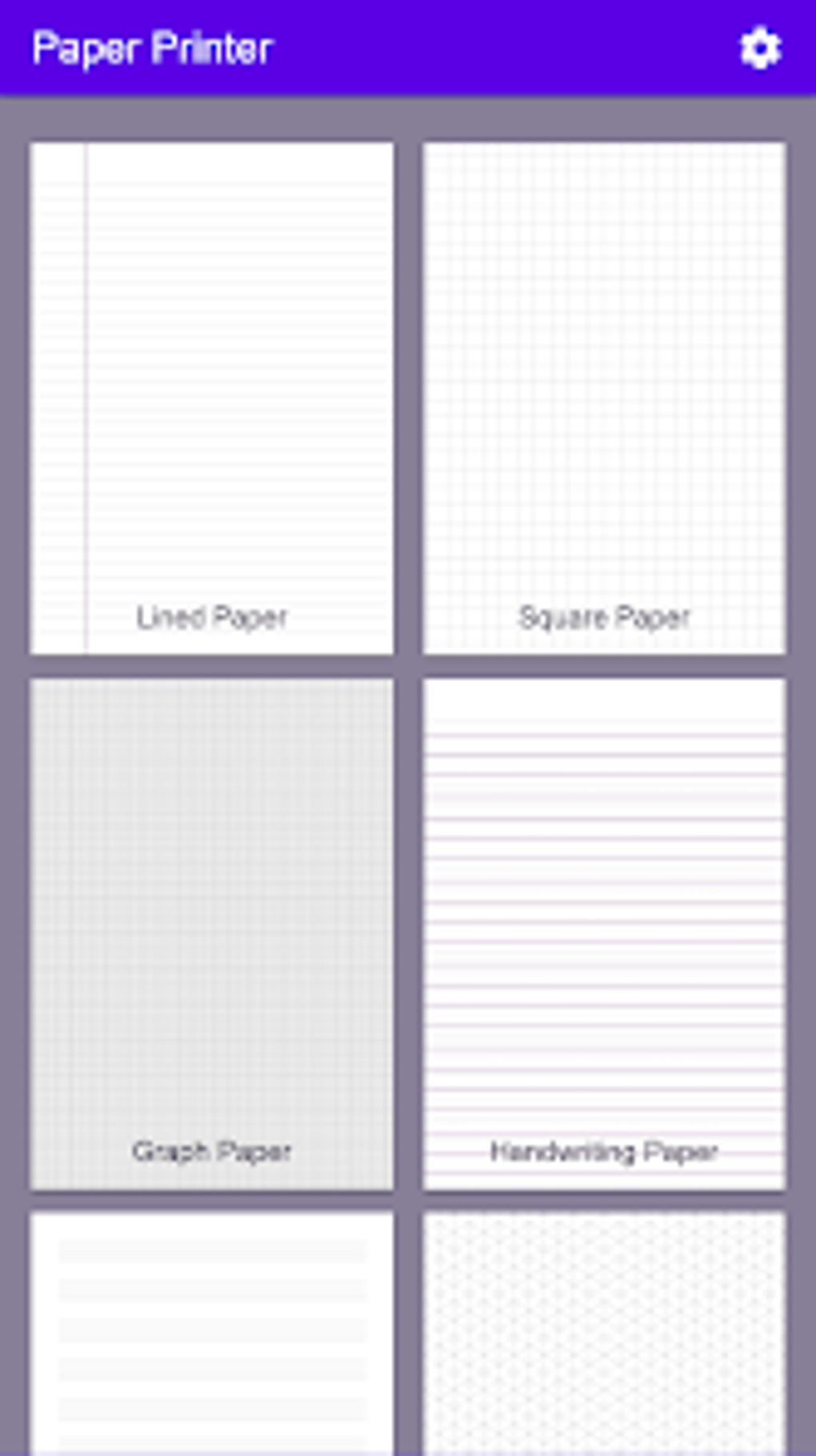 Paper Printer - print your own para Android - Descargar