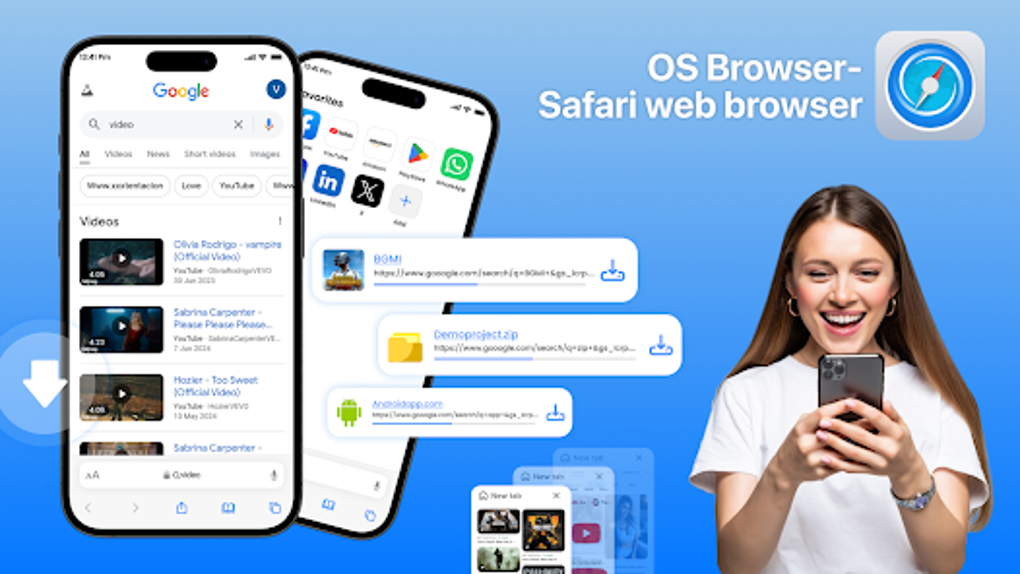 OS Web Browser สำหรับ Android - ดาวน์โหลด