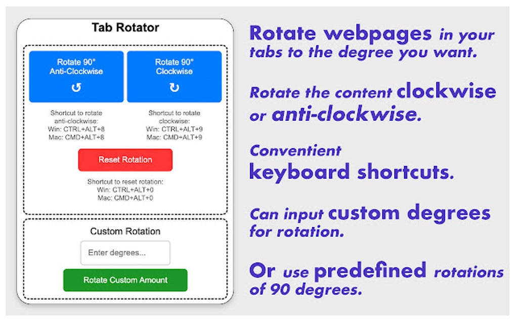 Tab Rotator for Google Chrome - Extension Download