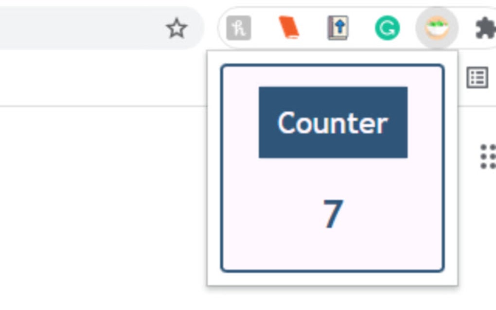 Counter para Google Chrome - Extensión Descargar