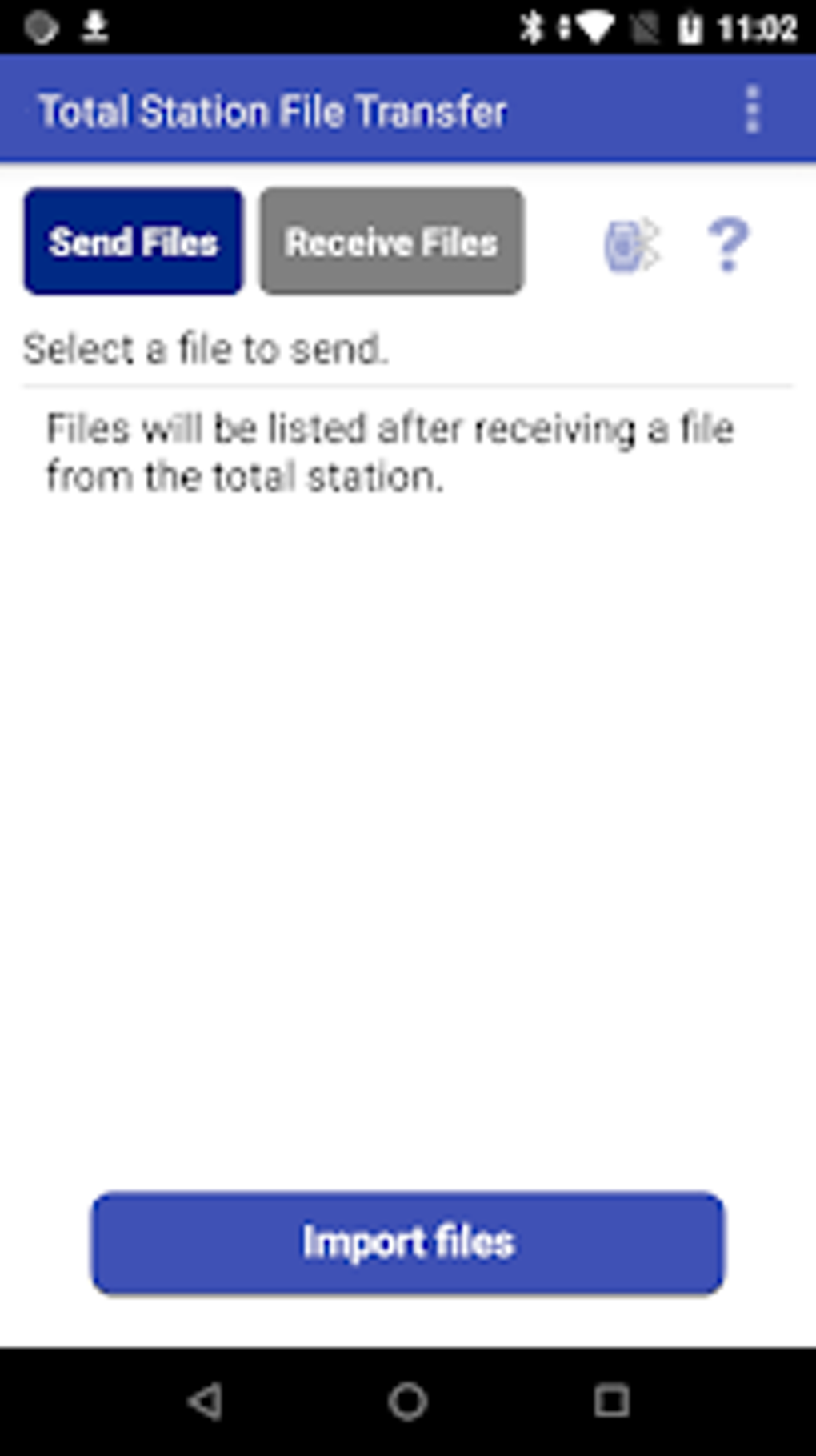 Total Station File Transfer for Android - Download