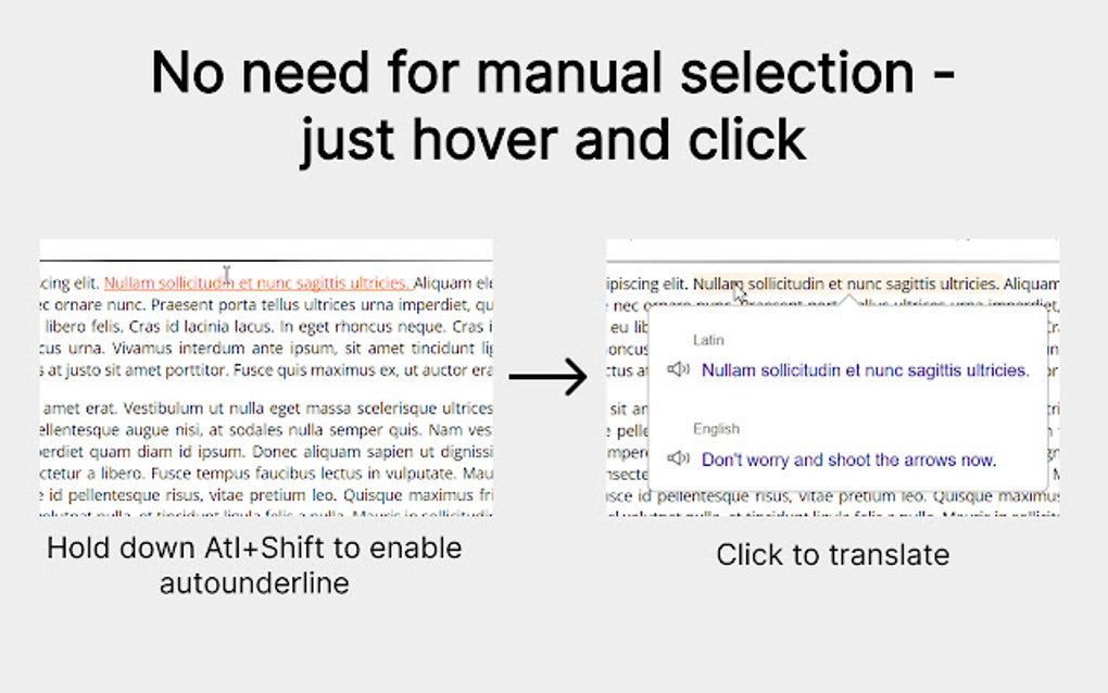 Advanced Quick Translate para Google Chrome - Extensión Descargar