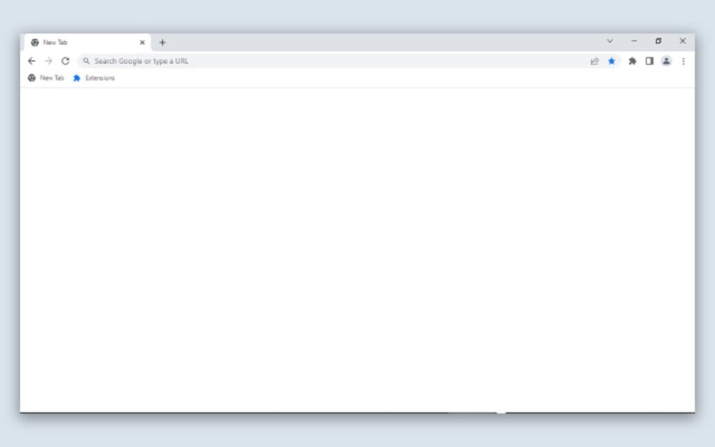 Empty New Tab Page for Google Chrome - Extension Download