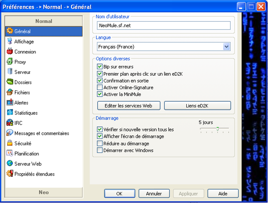 NeoMule - Télécharger