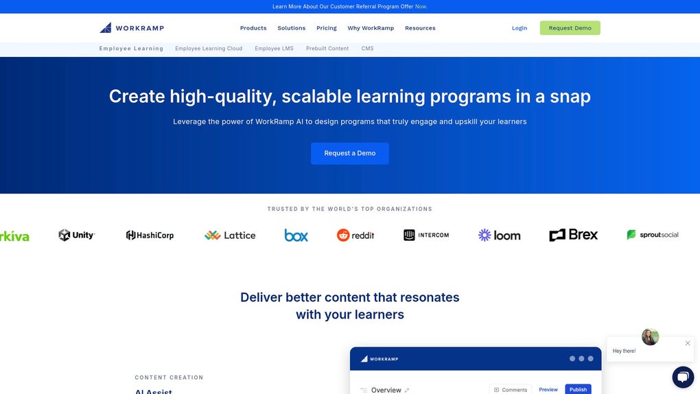 AI 생활 어시스턴트를 위한 WorkRamp - 리뷰, 기능 및 사용 사례