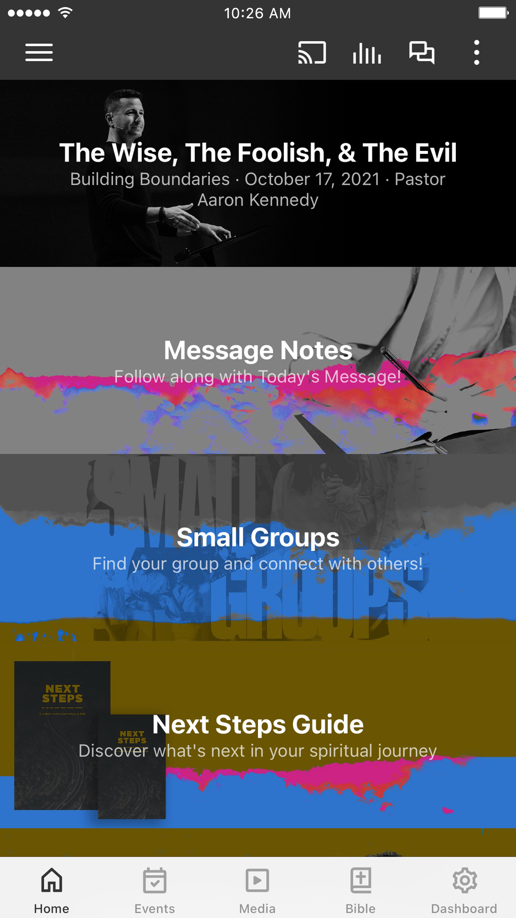 Opendoor Church App para iPhone - Download