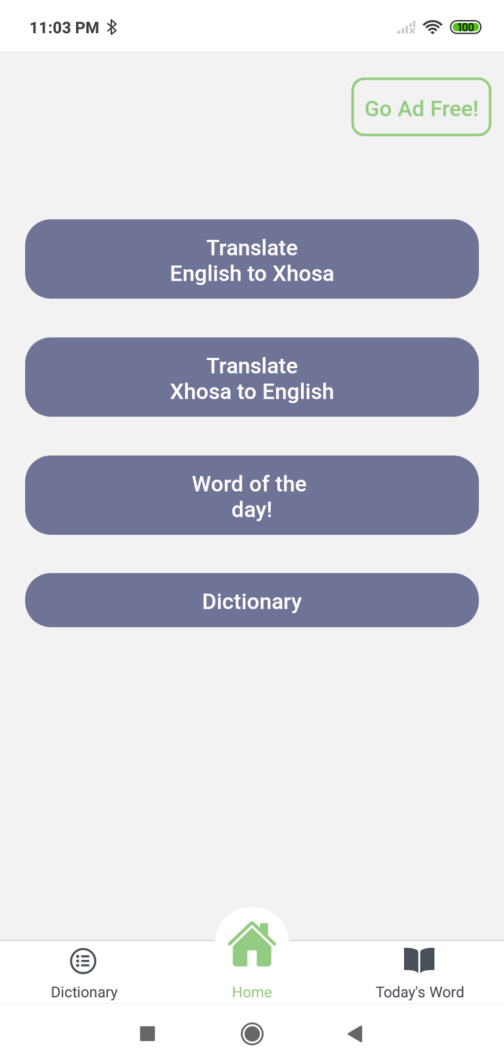 Xhosa English Translator para Android - Descargar