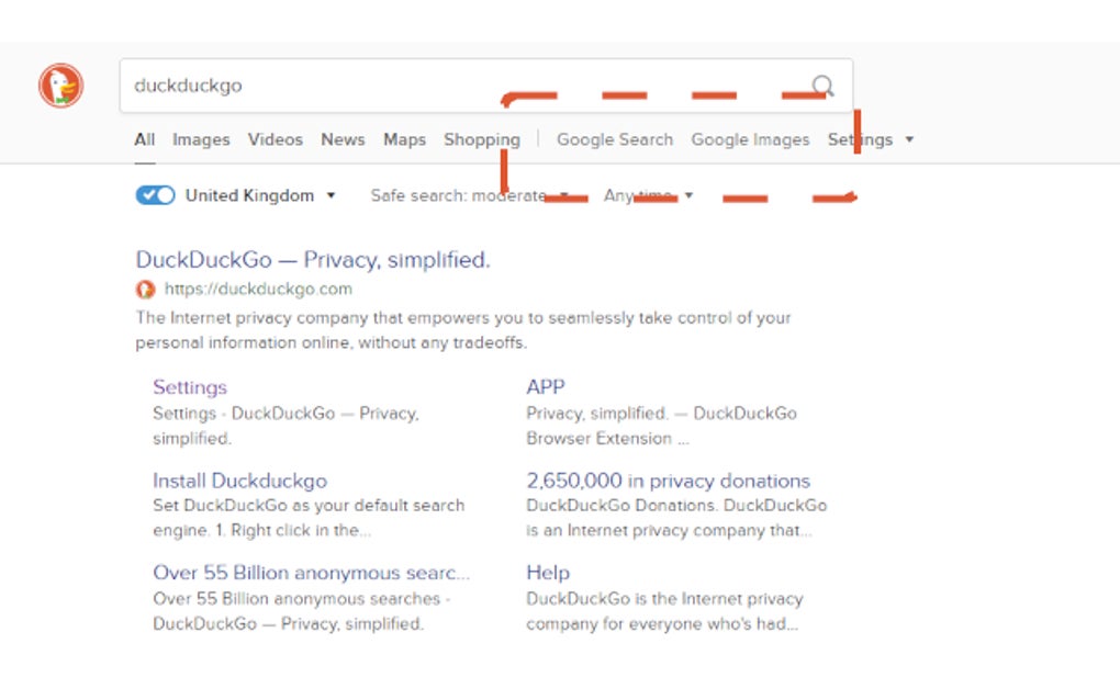 Visual !Bangs สำหรับ Google Chrome - ส่วนขยาย ดาวน์โหลด