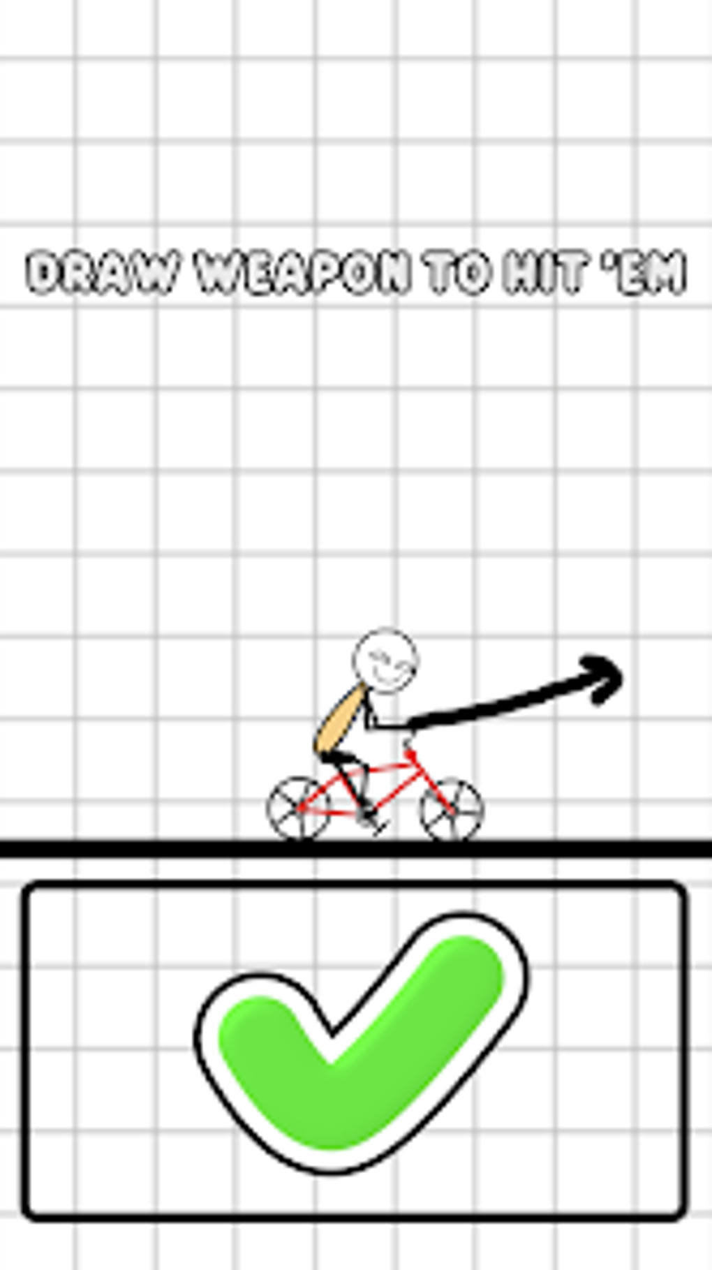 Draw To Hit: Stickman Puzzle para Android - Descargar