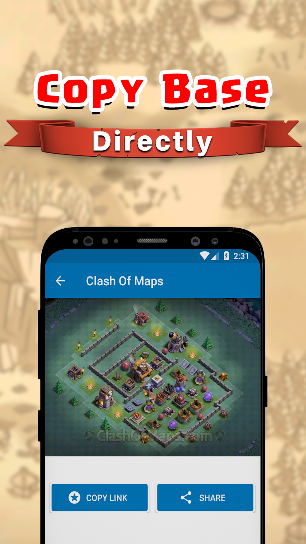 Clash of Maps - Base Layouts APK para Android - Descargar