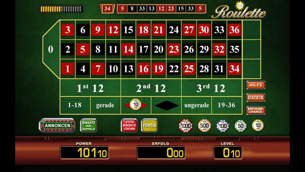 Merkur Roulette for iPhone - Download