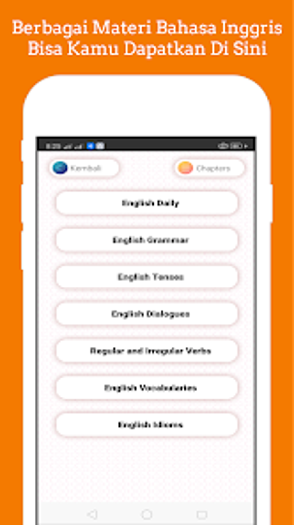 Mahir Belajar Bahasa Inggris d para Android - Descargar