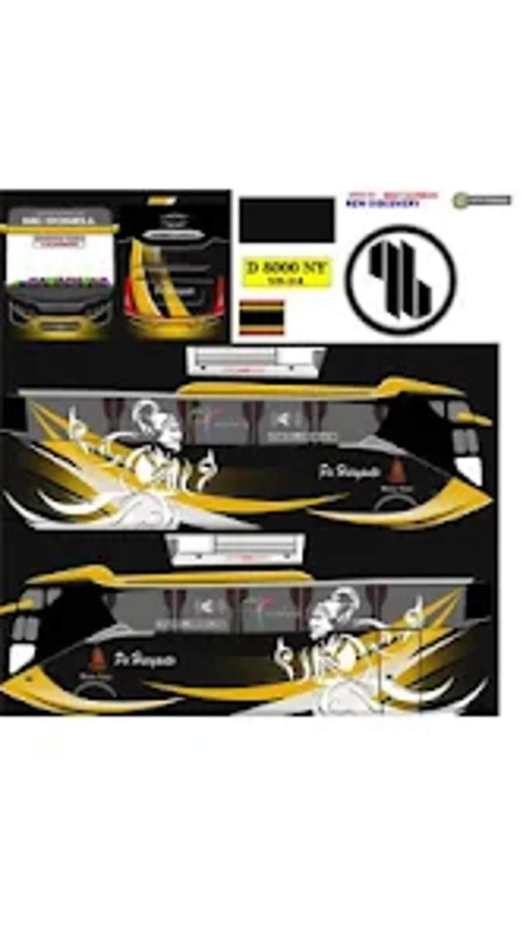 Android için Livery Bus Indo Lengkap 2022 - İndir