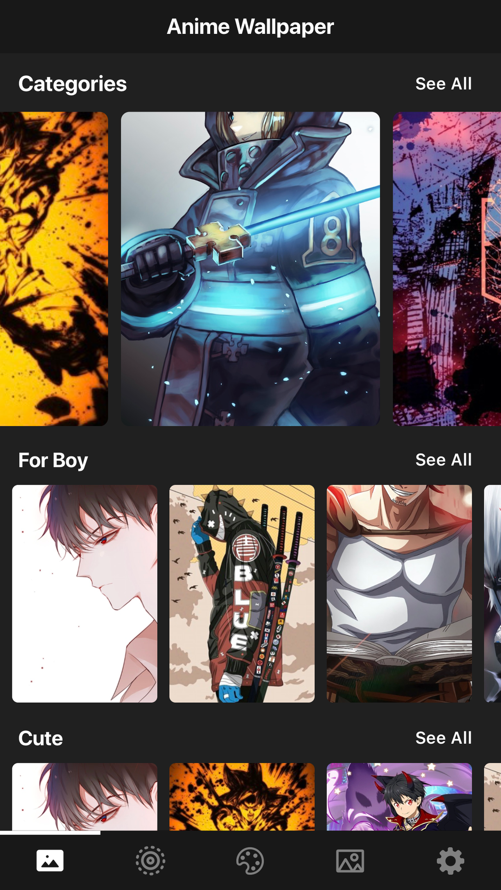 Anime Wallpaper Coloring Art for iPhone - 無料・ダウンロード