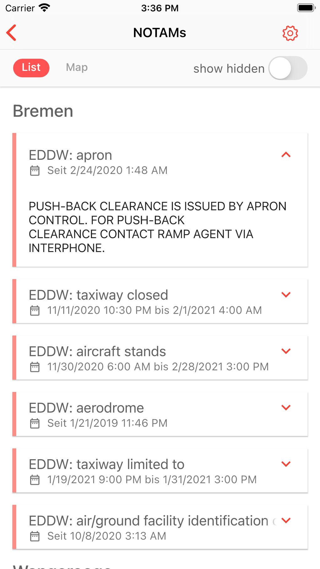 Aviation NOTAMs for iPhone - Download