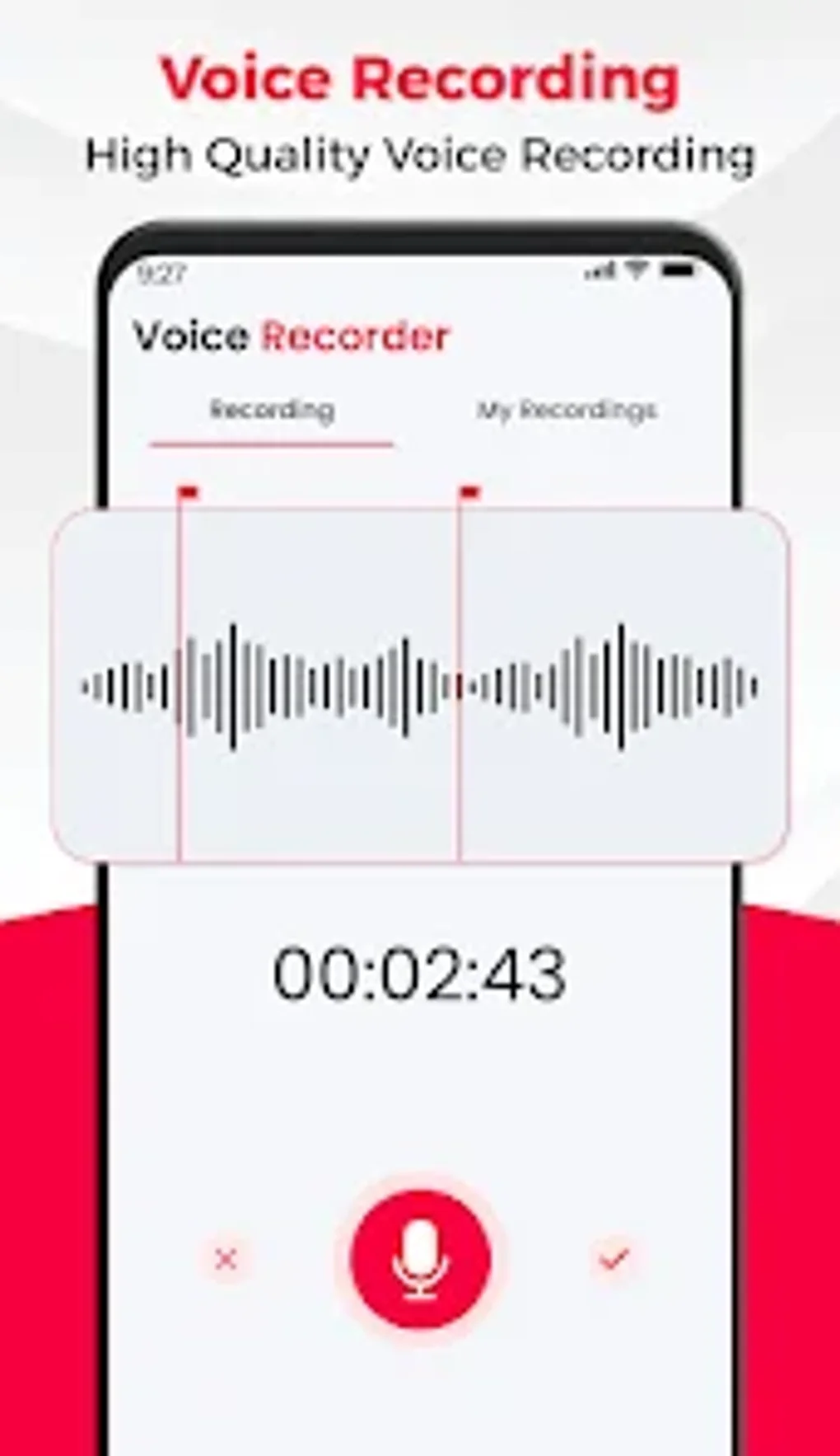 Voice Memo - Recorder Notes สำหรับ Android - ดาวน์โหลด