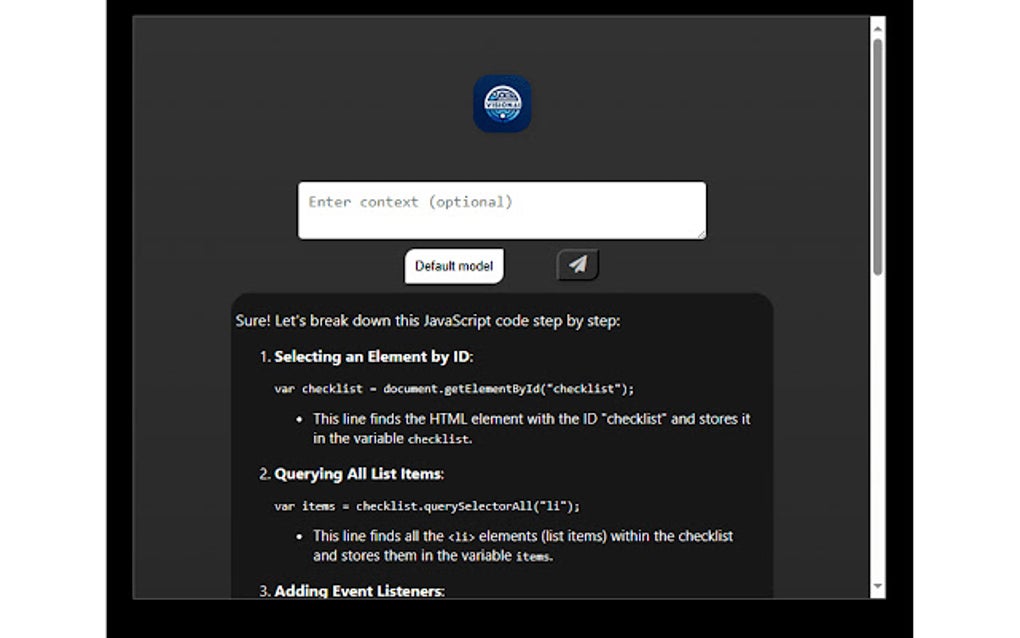 Screen Chat With ChatGPT Google Chrome için - Eklenti İndir