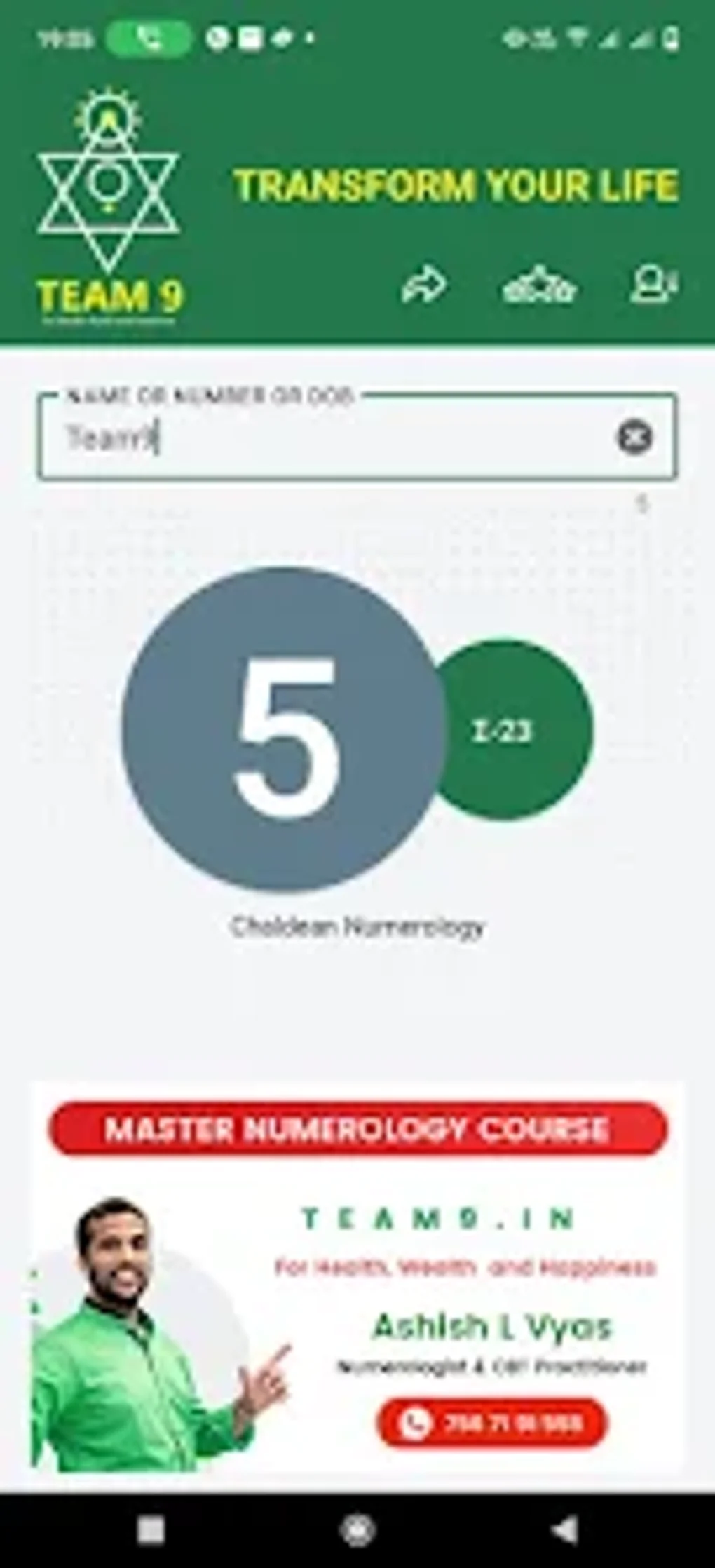 Numerology Calculator para Android - Descargar