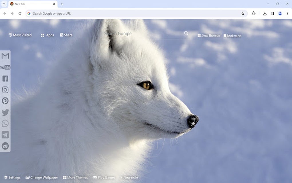 Fox Wallpaper New Tab Google Chrome 용 - 확장 프로그램 다운로드