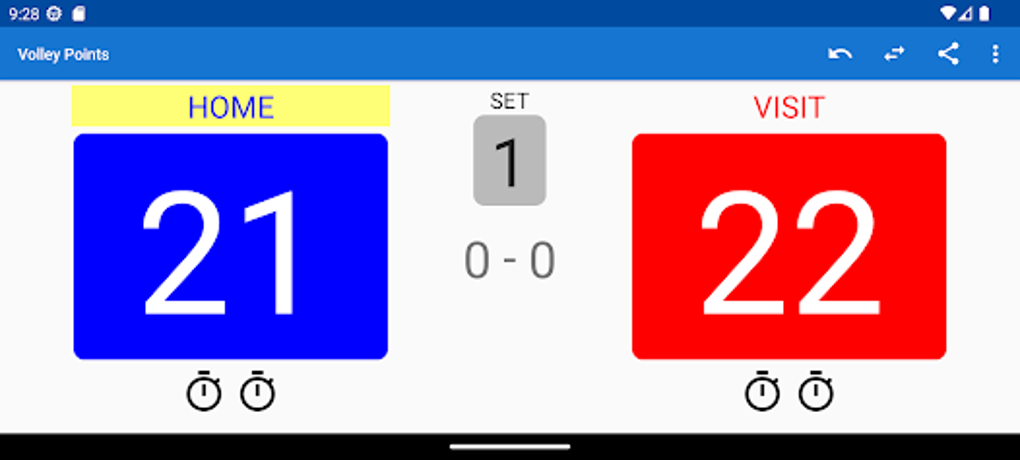Volleyball Scoreboard for Android - Download