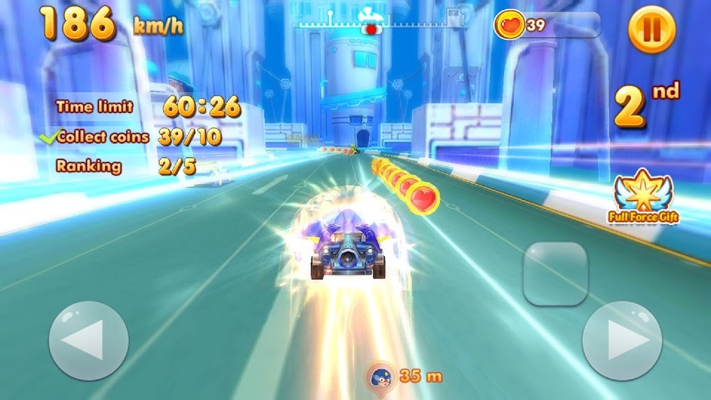 Android için Super Hedgehog Blue Dash - İndir
