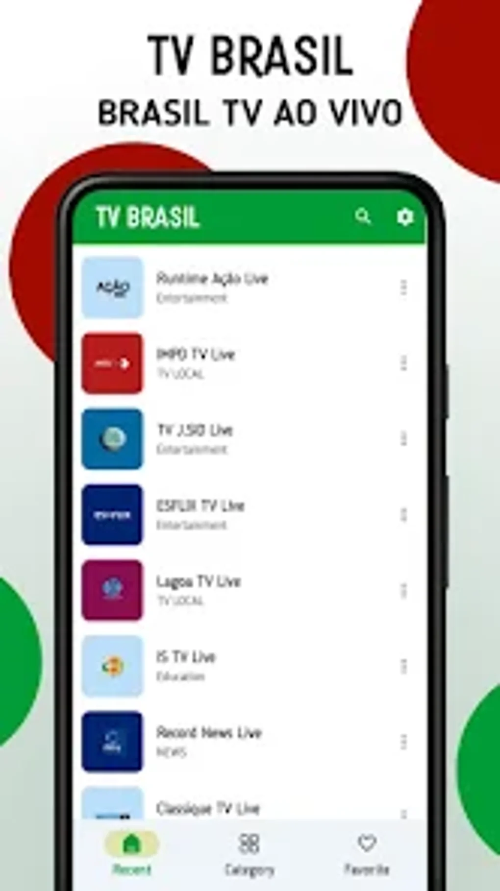 Brasil TV Ao Vivo for Android - Download
