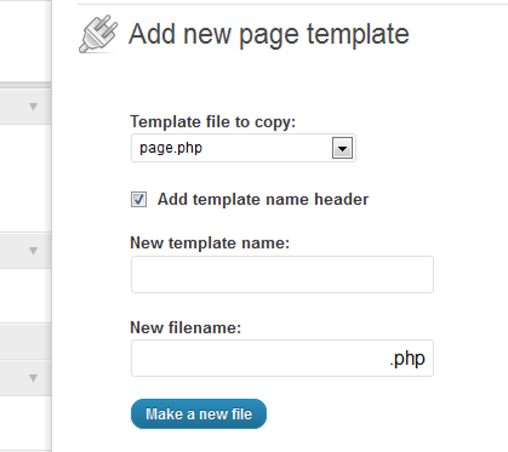 Theme File Duplicator for WordPress - Download