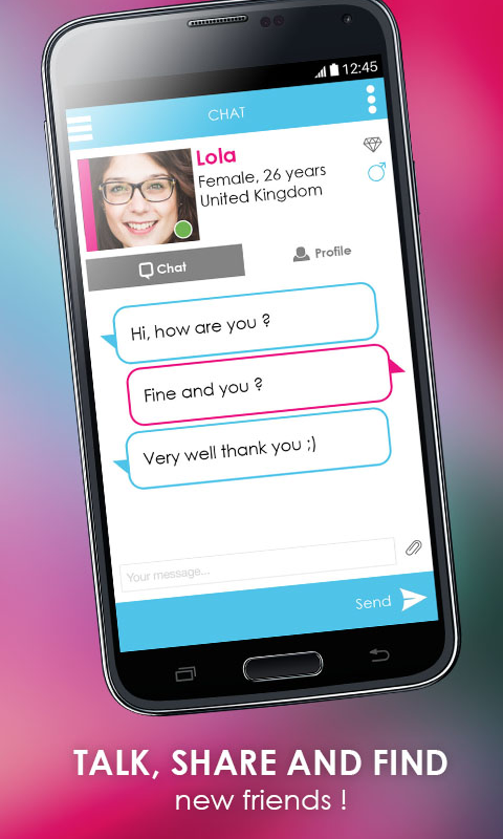 Amitié : chat, friend, dating APK for Android - Download
