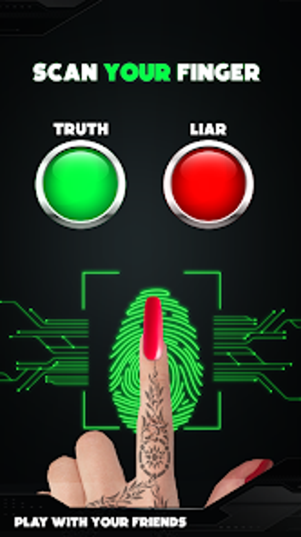 Truth or Liar - Finger Prank for Android - Download