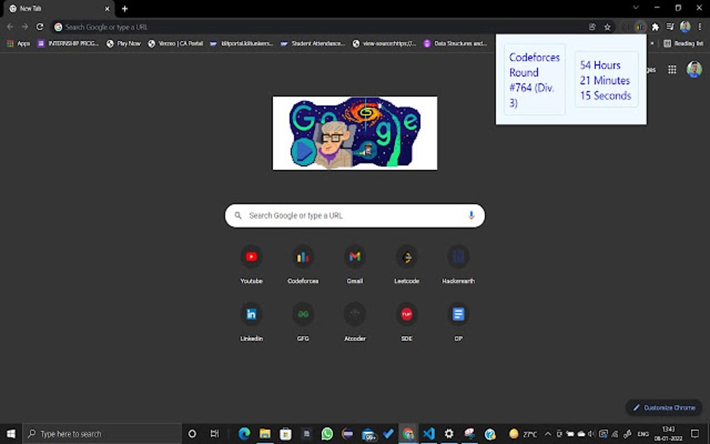 Contest Reminder para Google Chrome - Extensión Descargar Contest Reminder para Google Chrome - Extensión Descargar