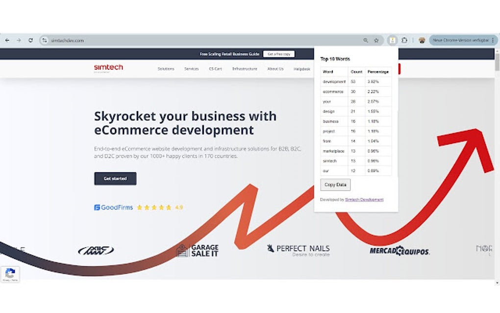Word Frequency Analyzer for Google Chrome - Extension Download