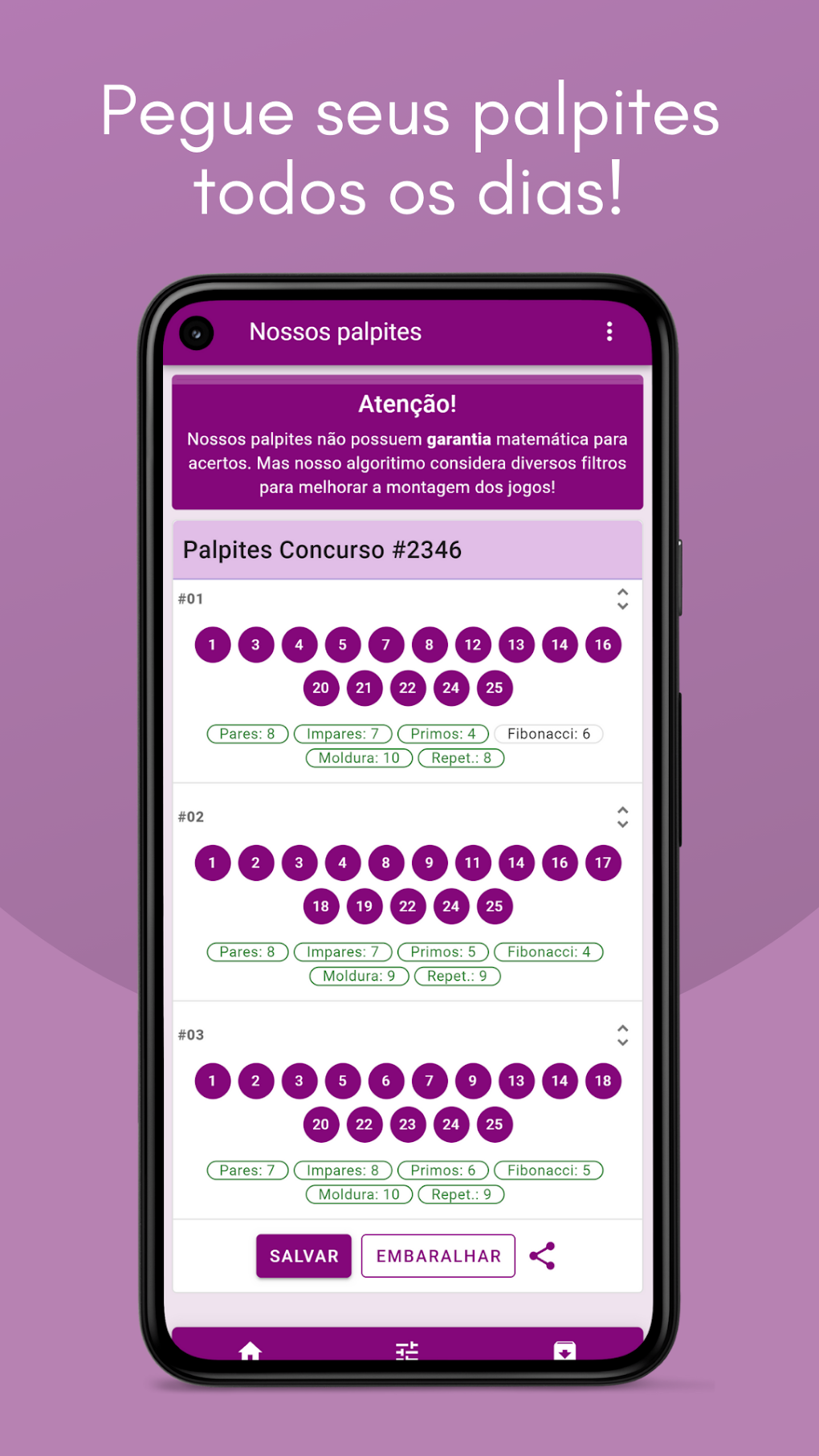 Lotofacil Mais Fácil for Android - Download