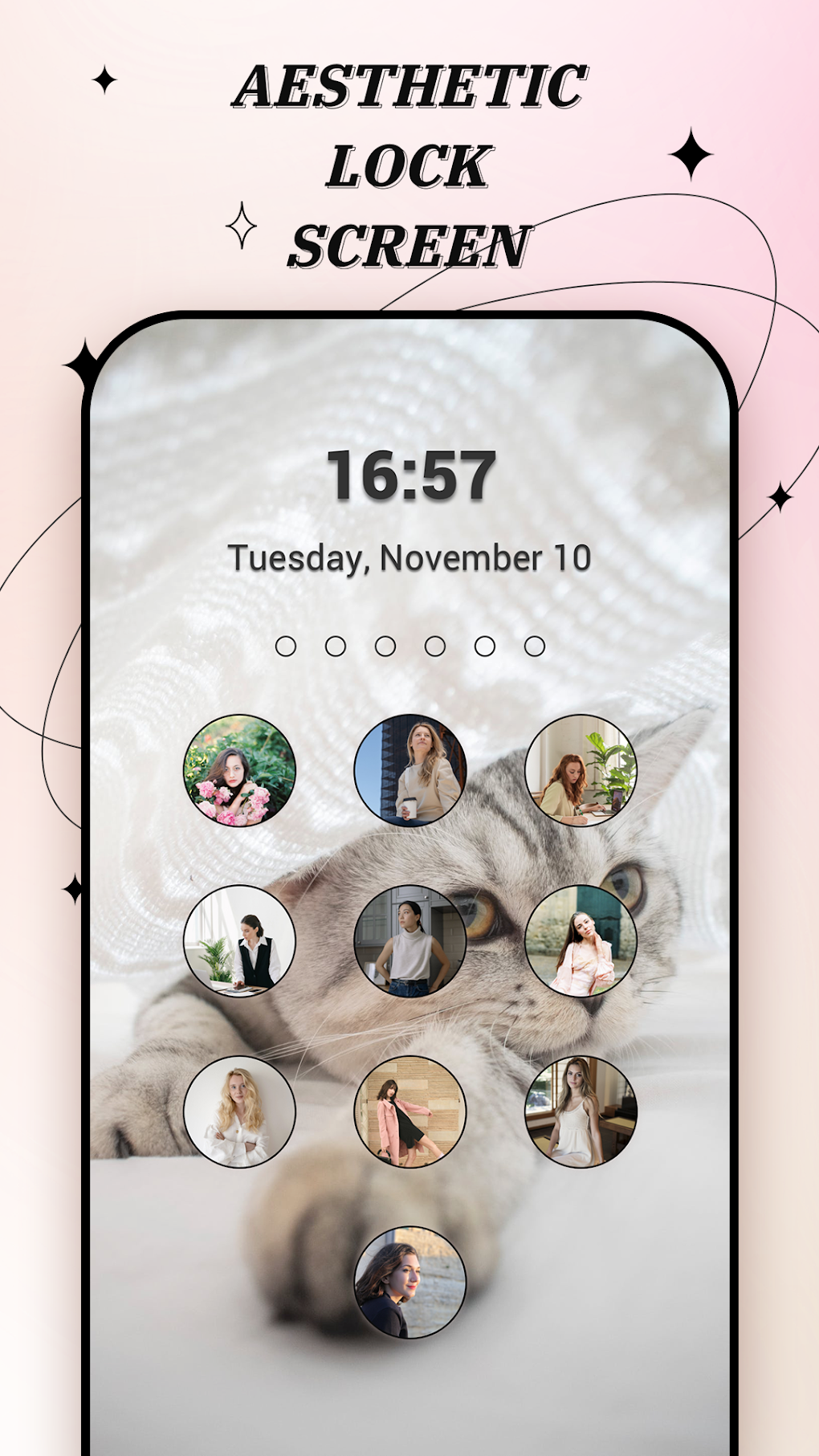 Android 용 Aesthetic Lock Screen - 다운로드
