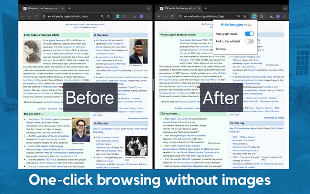 Hide Images|Videos for Google Chrome - Extension Download
