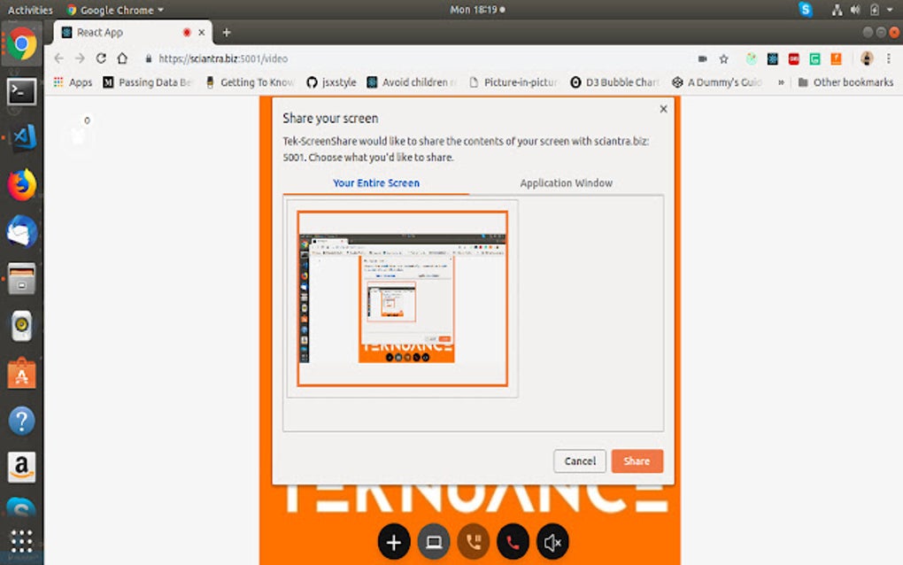 Tek-Screenshare for Google Chrome - Extension Download