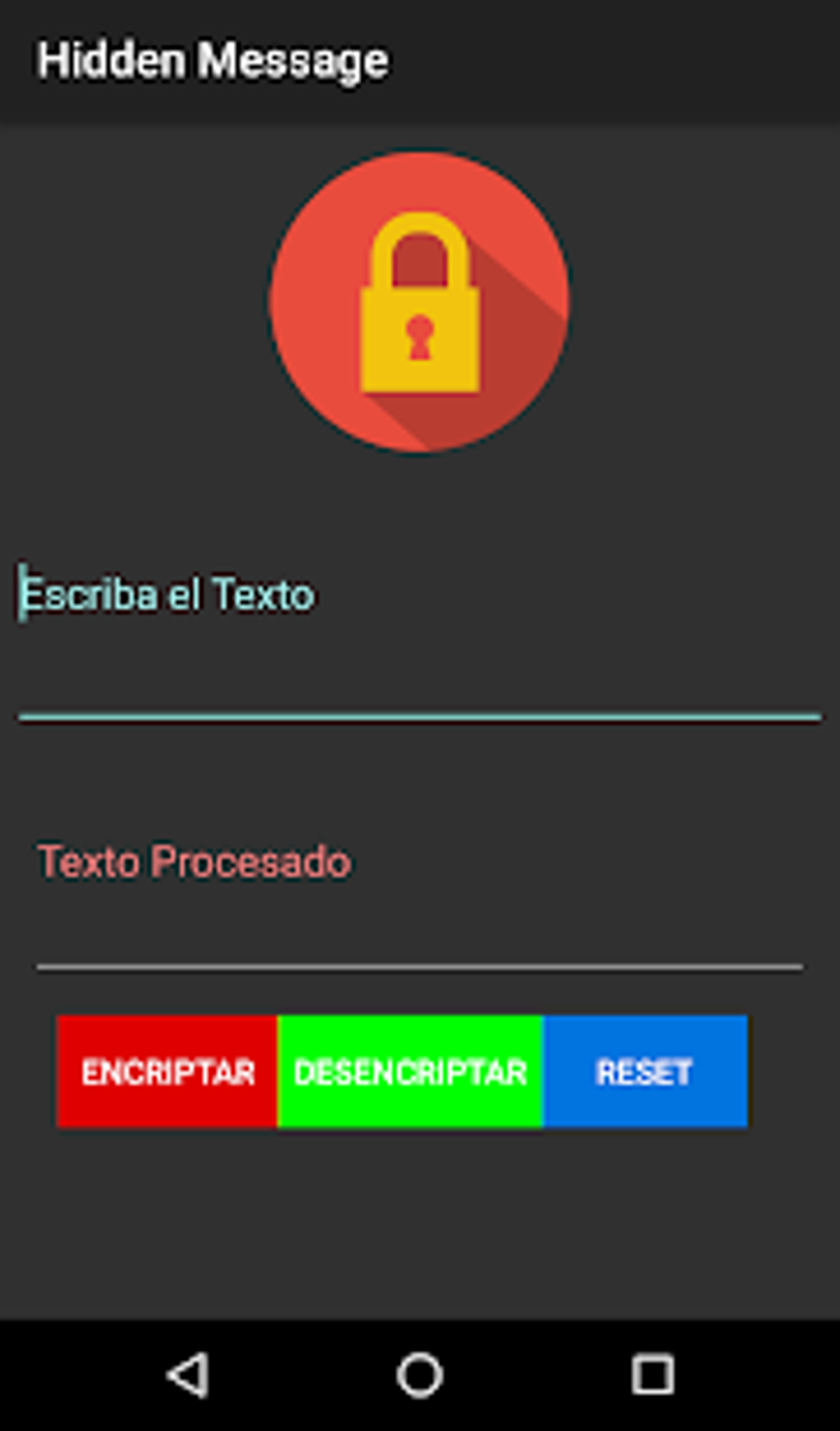 Hidden Message para Android - Descargar