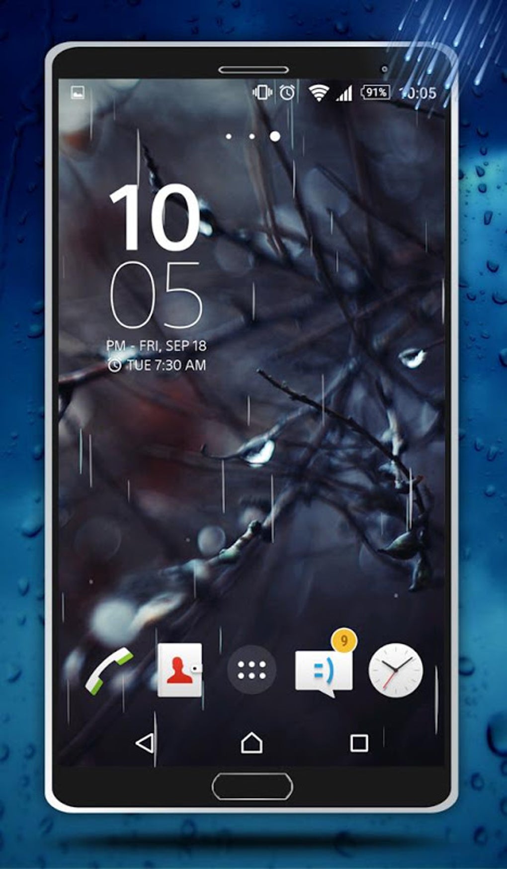 Rain Live Wallpaper APK per Android - Download
