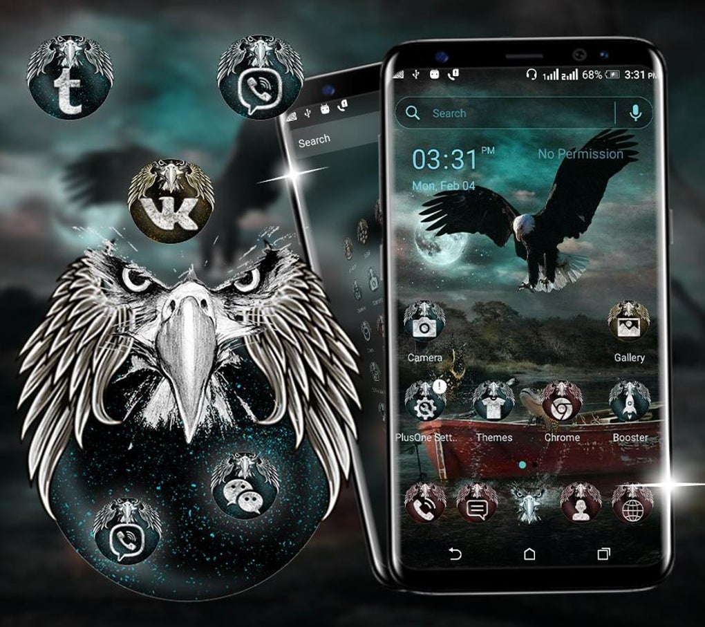 Fantasy Eagle Launcher Theme for Android - Download