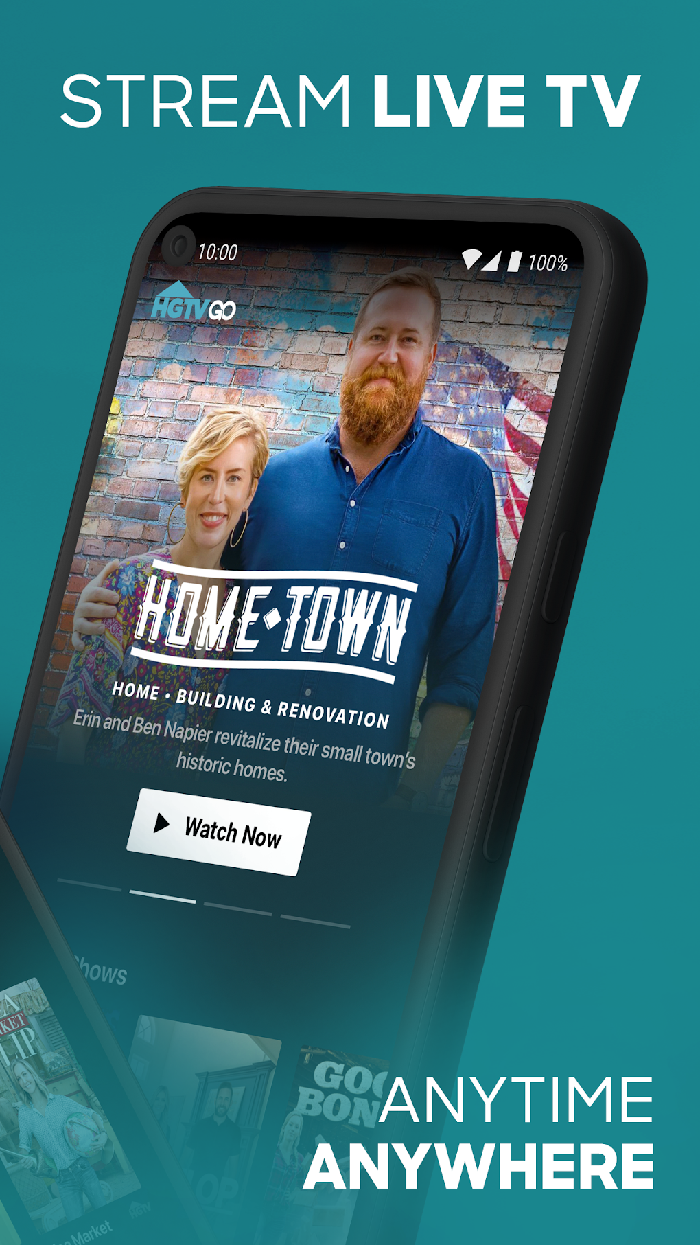 HGTV GO-Watch with TV Provider para Android - Descargar
