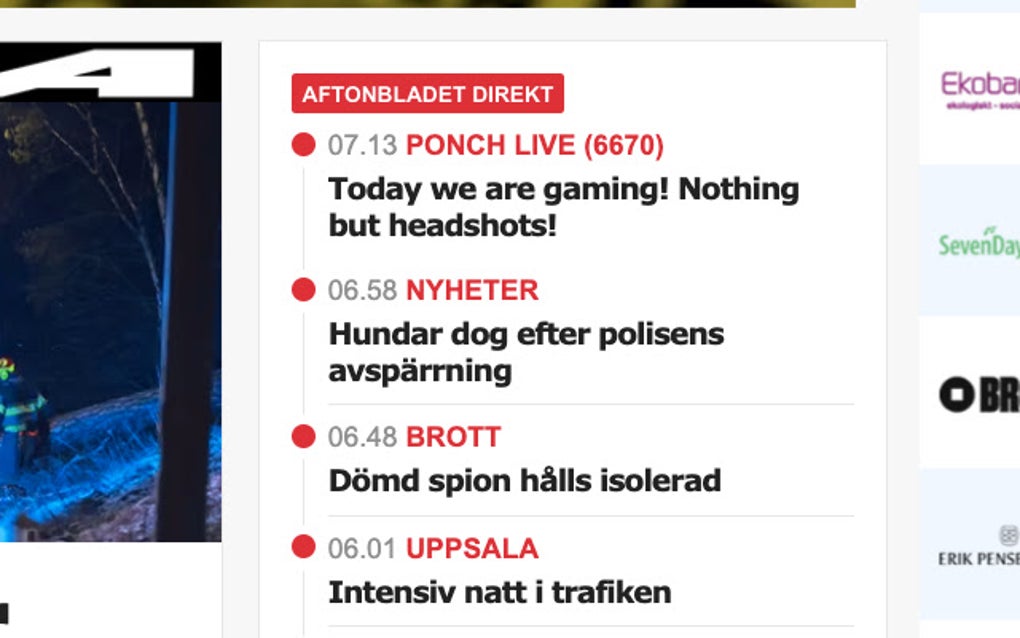 Ponch is live! Google Chrome 용 - 확장 프로그램 다운로드