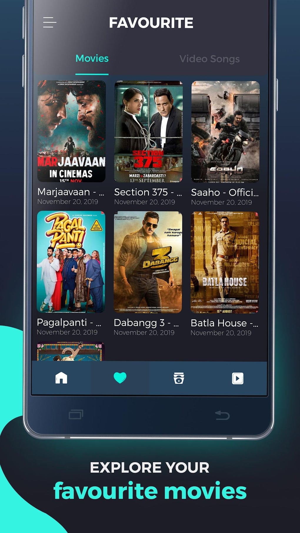 Vbox - Latest HD Songs Movie for Android - Download