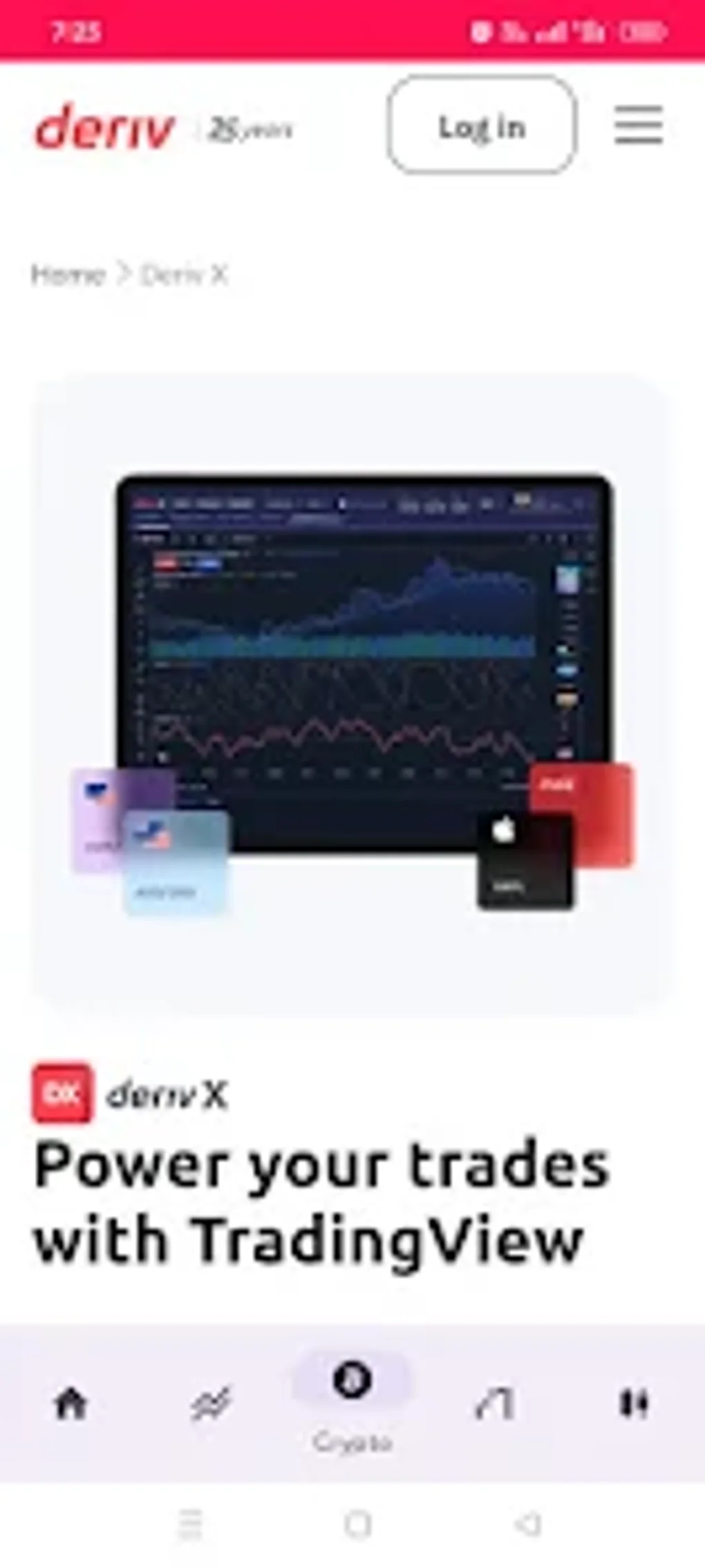 Deriv Zero for Android - Download