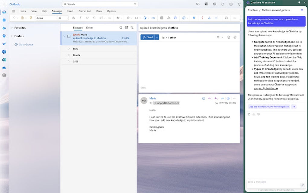 Chathive AI assistant para Google Chrome - Extensión Descargar