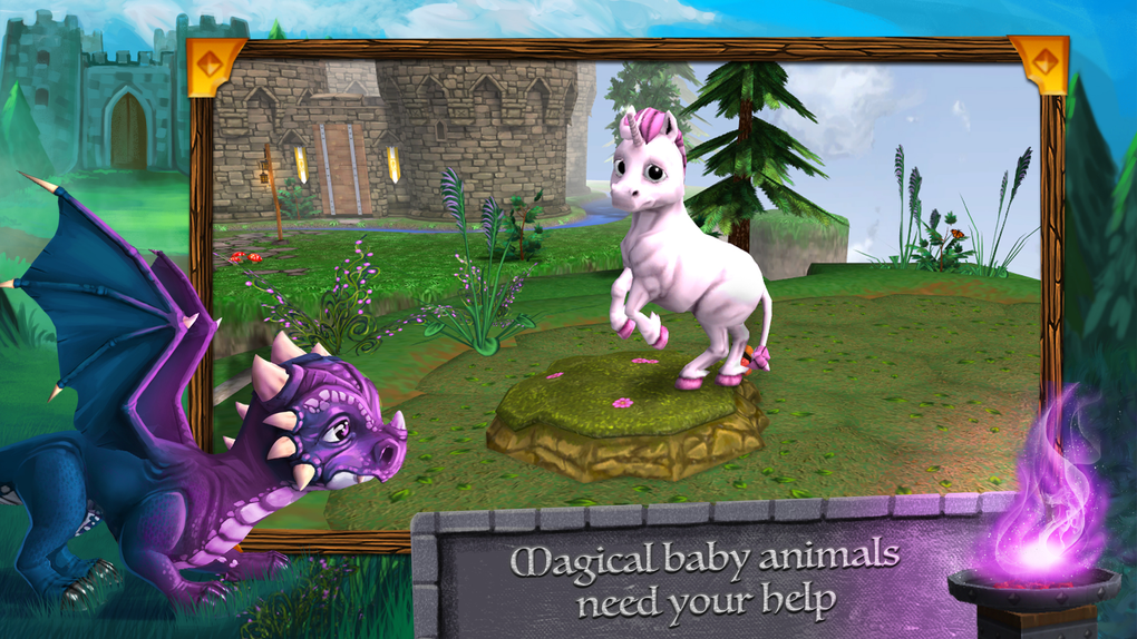 Fantasy Baby Animals Premium para iPhone - Download
