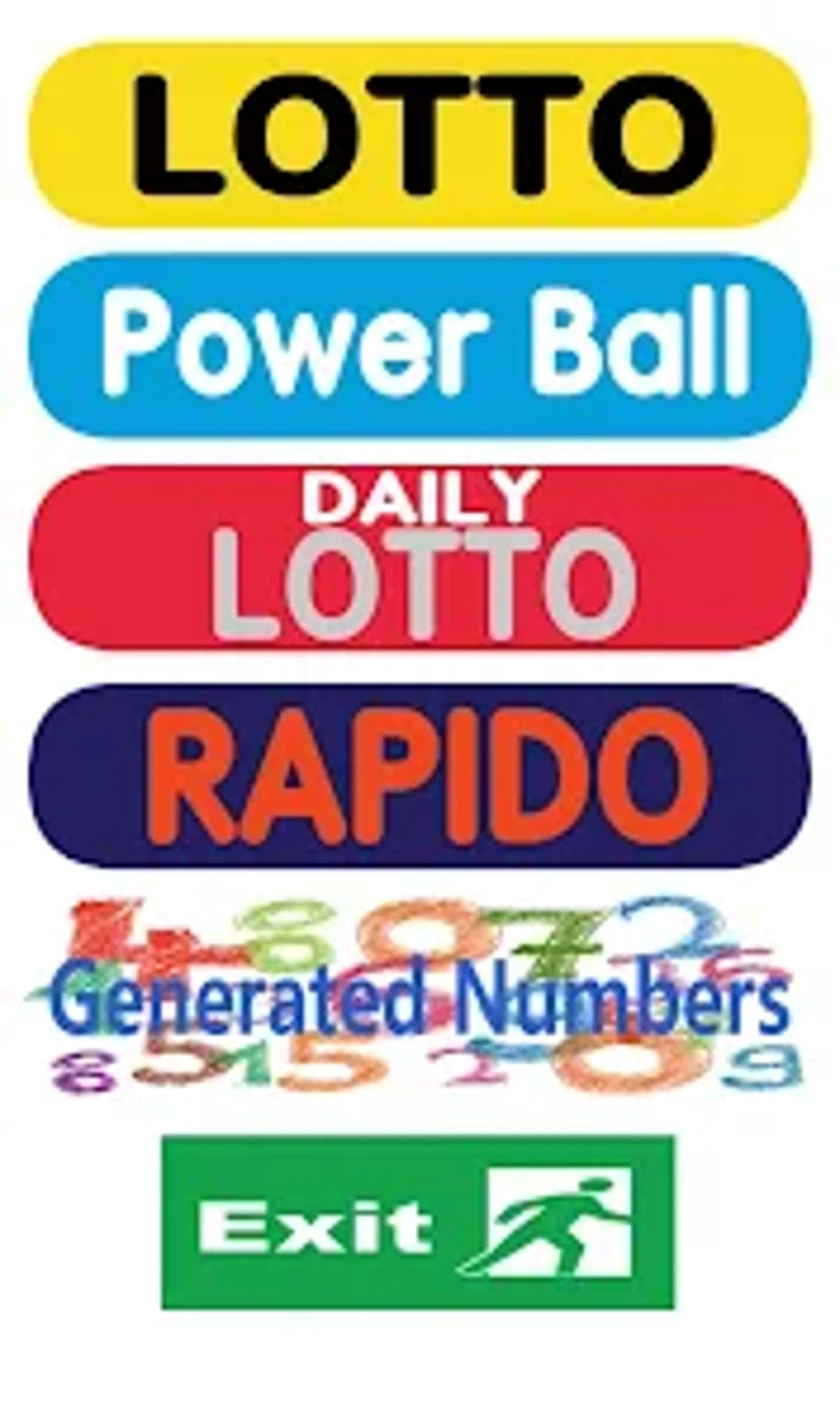 Android 용 South Africa Lotto Number Gene - 다운로드