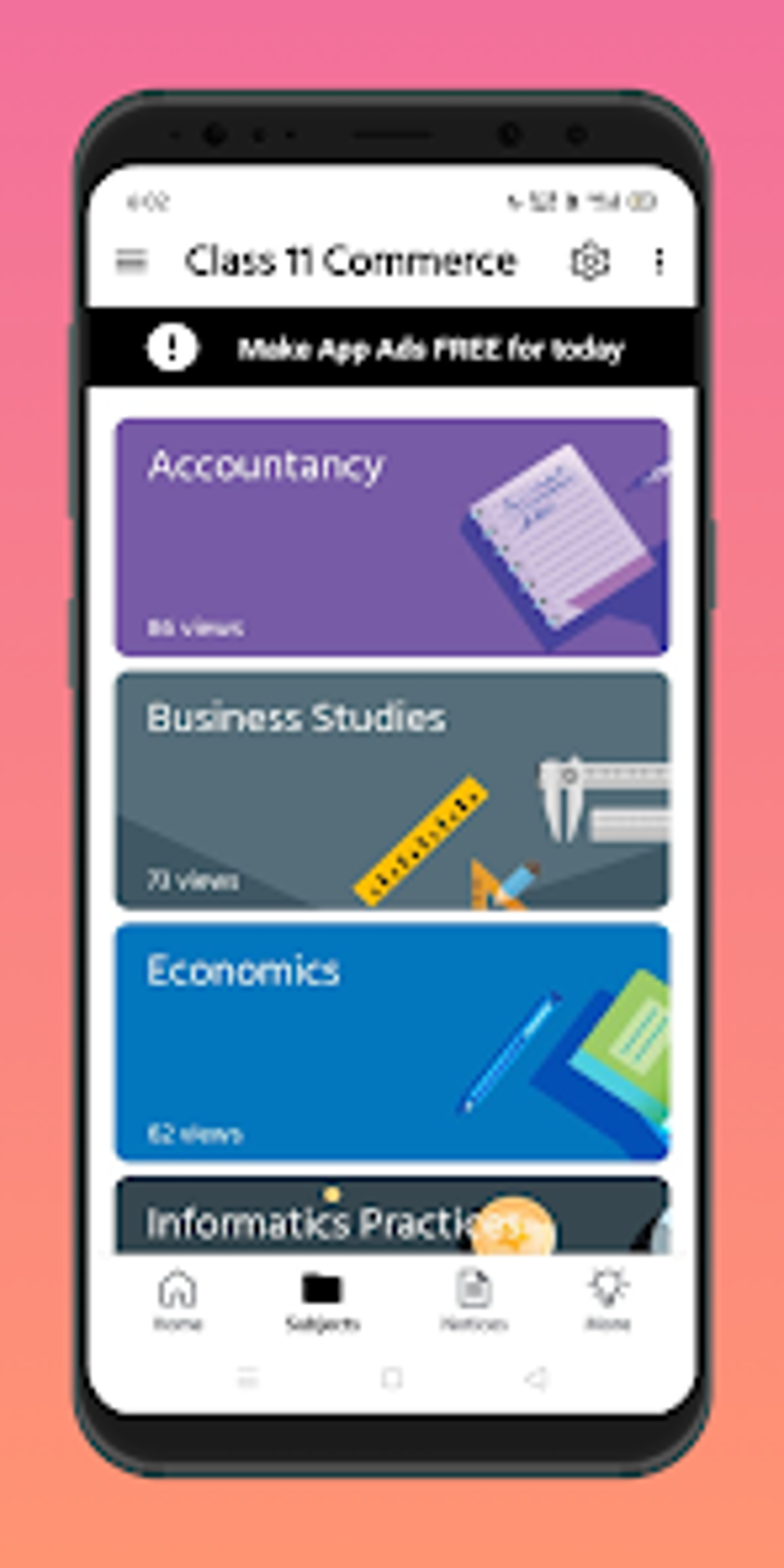 Class 11 Commerce NCERT Books for Android - Download