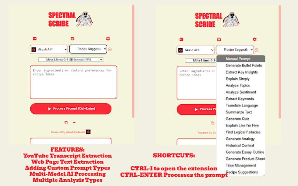 Spectral Scribe for Google Chrome - Extension Download