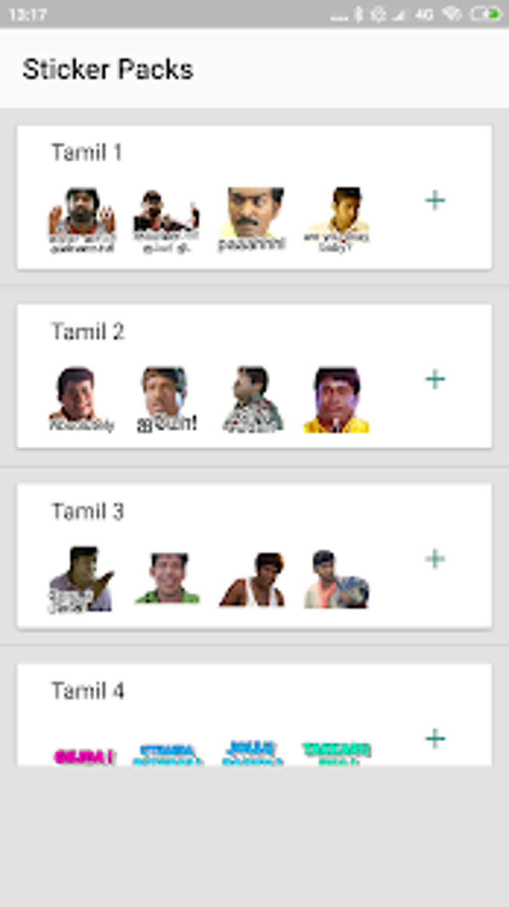 Tamil Stickers For WhatsApp: WAStickerApps para Android - Descargar