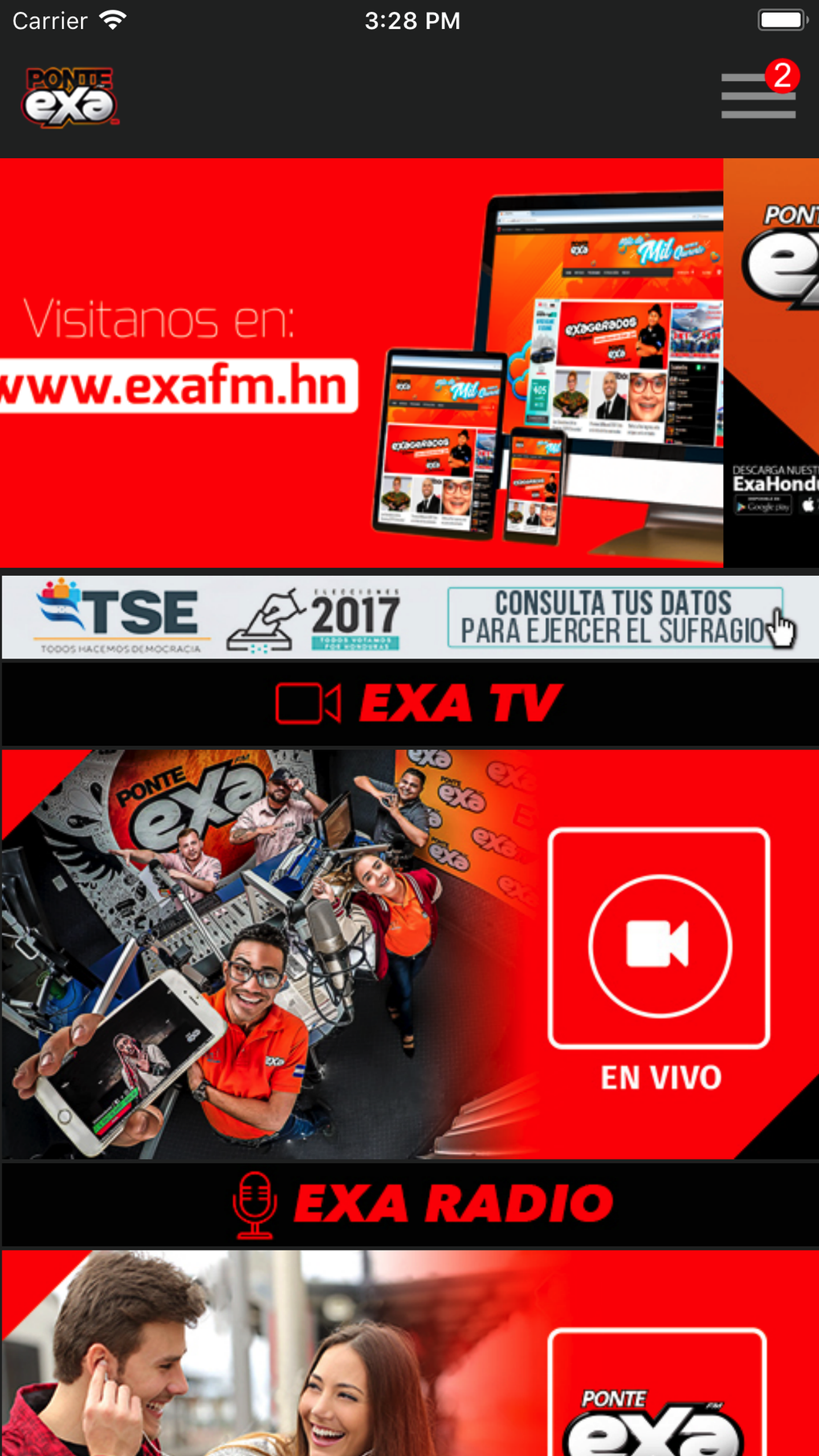EXA Honduras for iPhone - Download